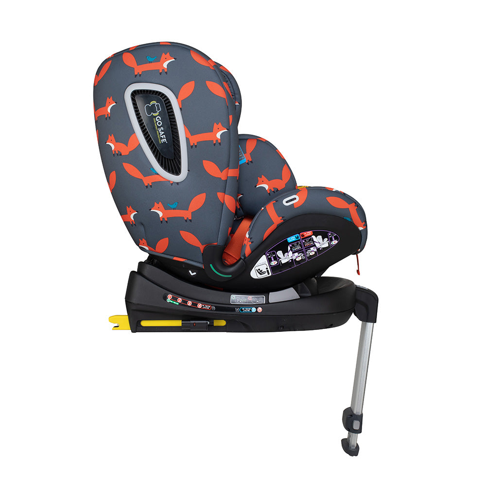 All in All 360 Rotate i-Size Charcoal Mister Fox | Kindersitz | Cosatto ...